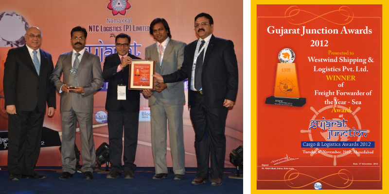 Achievements - Westwind Shipping & Logistics PVT. LTD