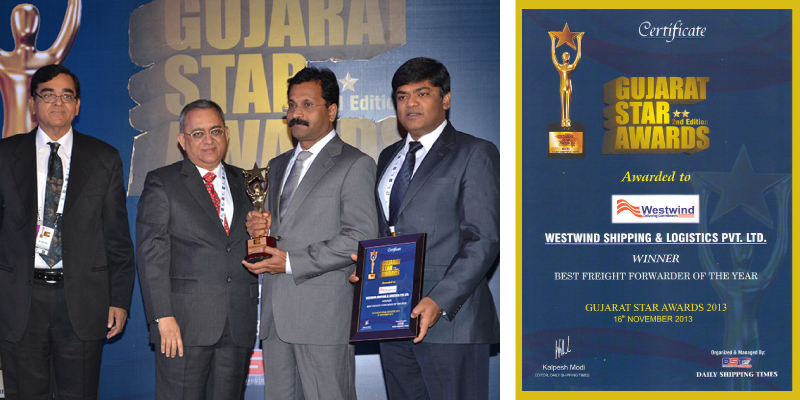 Achievements - Westwind Shipping & Logistics PVT. LTD